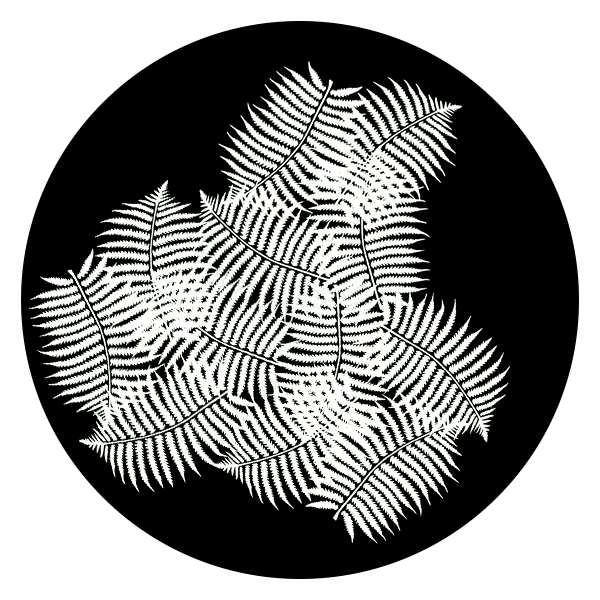 Fuzzy Leaves 1 Gobo for Eddy Light Gobo Projector