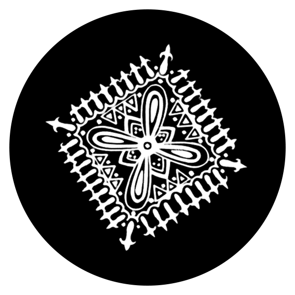 Square Pattern 2 1 Gobo for Eddy Light Gobo Projector