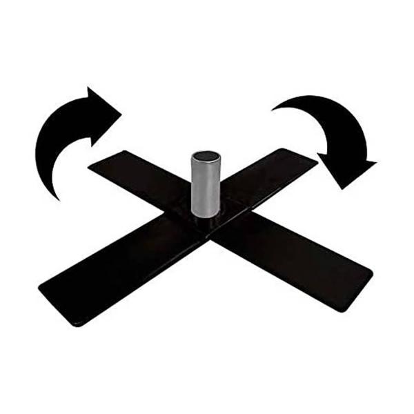 1-Panel Portable Backdrop in a Box w/ 8ft Break Apart Uprights & Cross ...