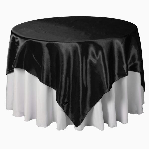 Bulk Economy Satin Overlay - 90 X 90 - 12 Pieces - Many Colors!