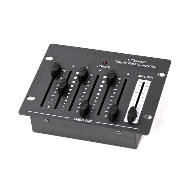 Simple 6 Channel DMX Controller