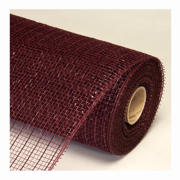 Decostar™ Decorative Poly Mesh Roll w/ Matching Metallic Stripes - MANY ...
