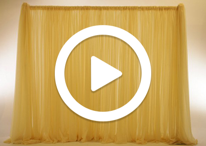 Basic Backdrop – Rod Pocket, Up & Over, Pole Coverings - Instructional ...