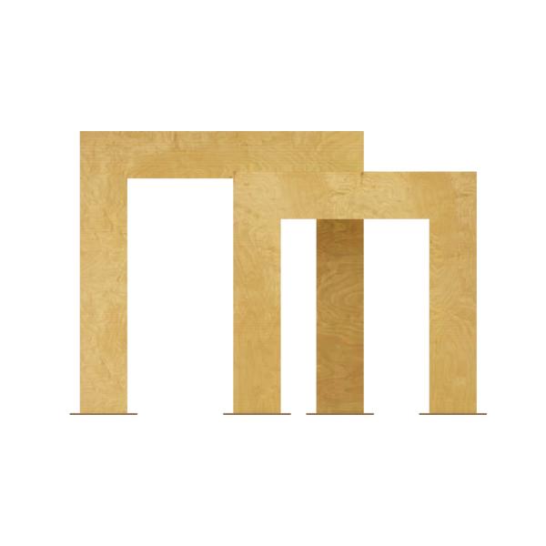 Collapsible 3D Square Open Arch - Set of 2 Arches!