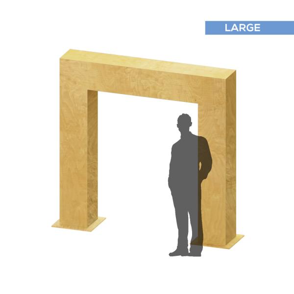 Collapsible 3D Square Open Arch - Set of 2 Arches!
