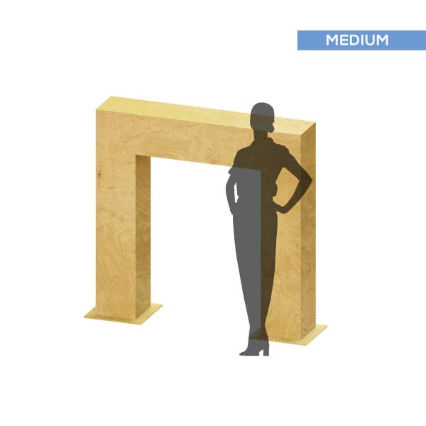 Collapsible 3D Square Open Arch - Set of 2 Arches!