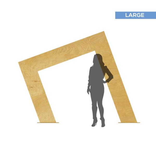 Collapsible 3D Abstract Square Arch - SET of 2!