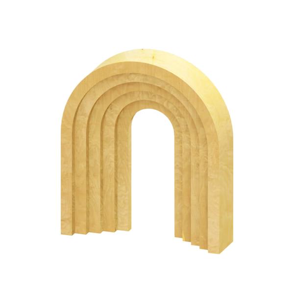 Collapsible 3D Olivia Arch - 8ft Tall