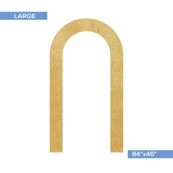 Collapsible 3D Curved Open Arch 3 Piece Set
