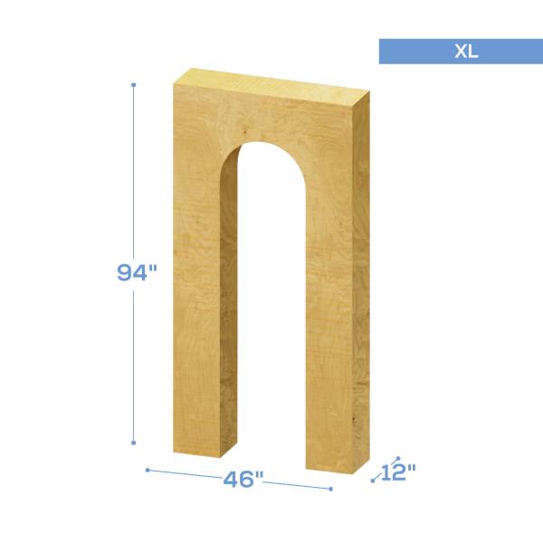Collapsible 3D Rectangle Full Arch - Choose your Size!