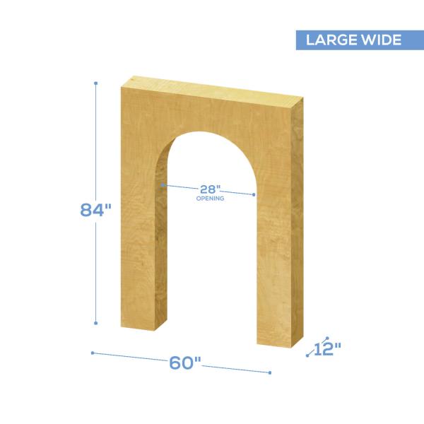 Collapsible 3D Rectangle Full Arch - Choose your Size!