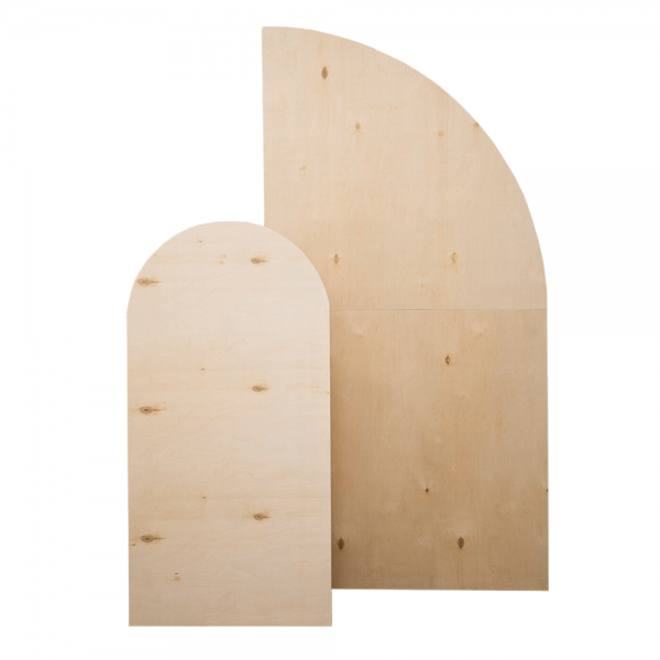 Half Arch Collapsing Chiara Wall Panel (Left Leaning) - Select Your Size!