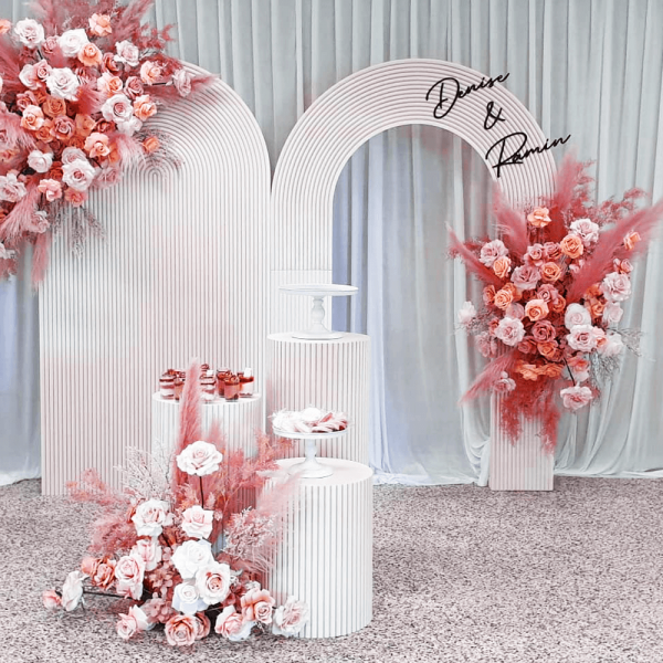 Open Ripple Arch Collapsing Chiara Panel - Select Your Size!