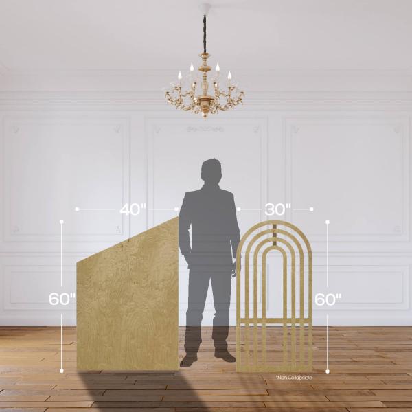 The Sebastian Chiara 5 Piece Collapsing Wall Panel Set