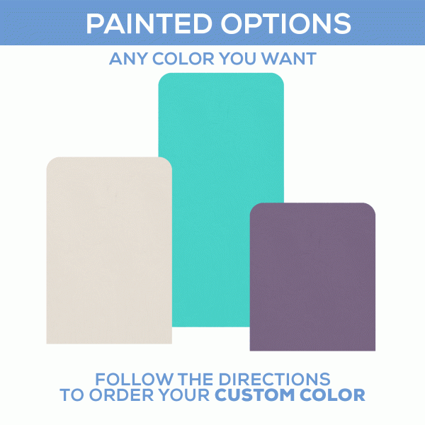 Soft Edge Rectangle Collapsing Chiara Wall Panel - Select Your Size!