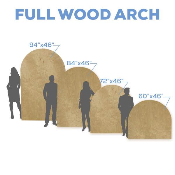 Large Full Arch Collapsing Chiara Wall Panel - Select Your Size!