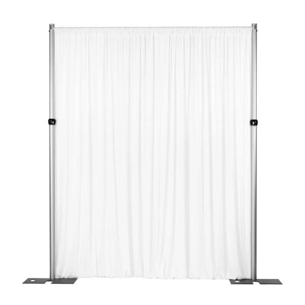 4-Way Stretch Spandex Drape Panel - 10ft Long - White