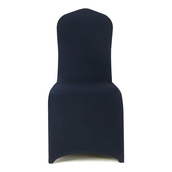 Navy Blue Spandex Chair Covers | Seat Covers Wedding
