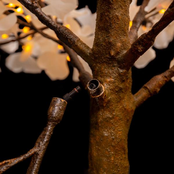 Lighted Grand Centerpiece or Floor Cherry Blossom LED Tree - AC Adapter ...