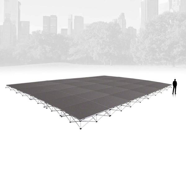 IntelliStage - Lightweight Portable Stage - 20ft x 20ft Platform ...