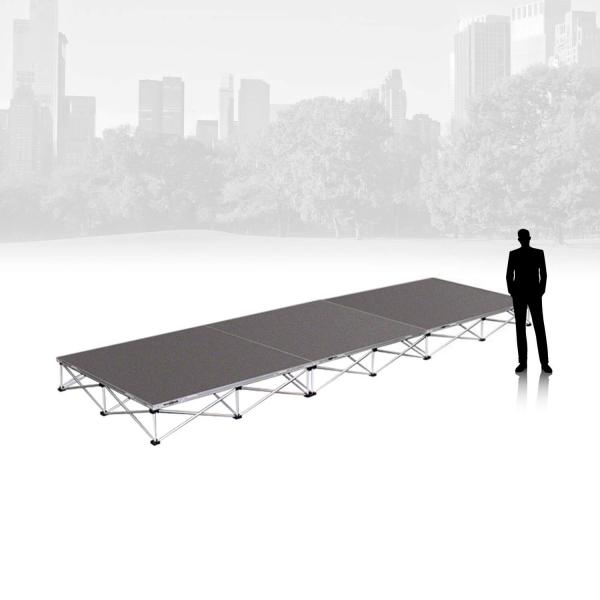 IntelliStage - Lightweight Portable Stage - 4ft x 12ft Platform & Riser ...