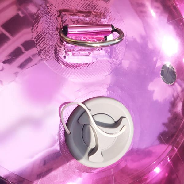 Light Pink Inflatable Mirror Ball / Sphere - Choose your Size!