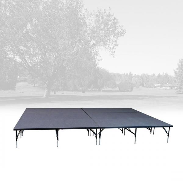 Adjustable 24 to 32 QuickLock Stage System - Industrial Finish (12 pcs ...