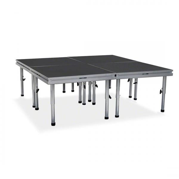 QuickLock Staging 6'x6' Indoor/Outdoor Stage System - Multiple Heights ...