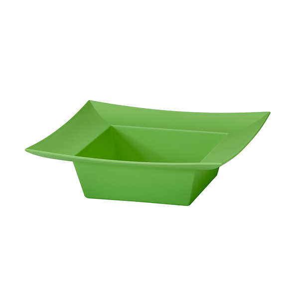 OASIS ESSENTIALS™ Square Bowl - Apple Green - 12/Pack