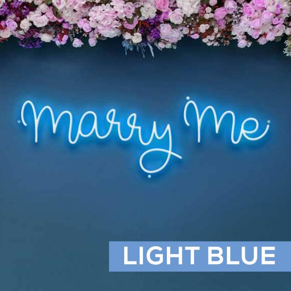 Neon Sign Marry Me - Choose your Size and Color!