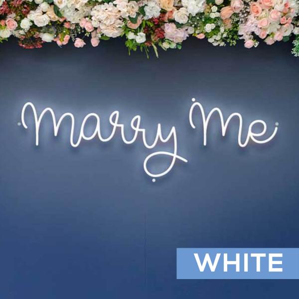 Neon Sign Marry Me - Choose your Size and Color!