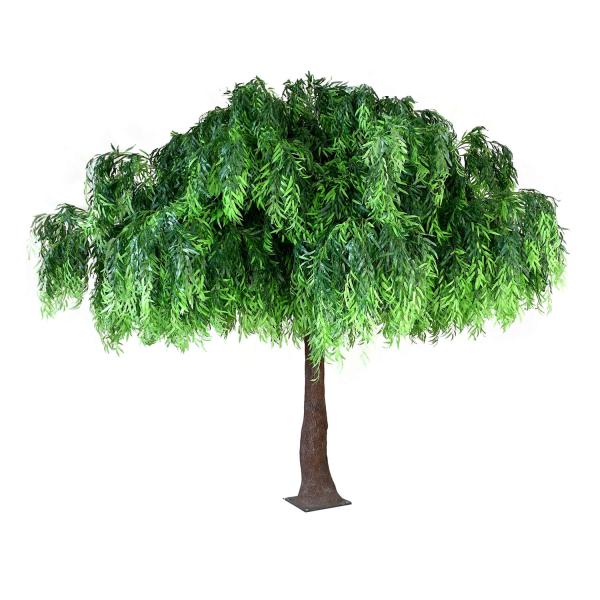 HUGE LUXE 13ft Fake Green Willow Tree - 150 Interchangeable Branches ...