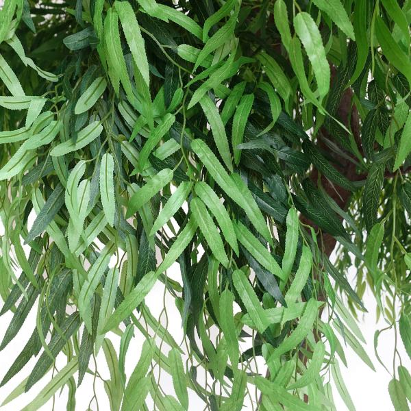 HUGE LUXE 13ft Fake Green Willow Tree - 150 Interchangeable Branches ...