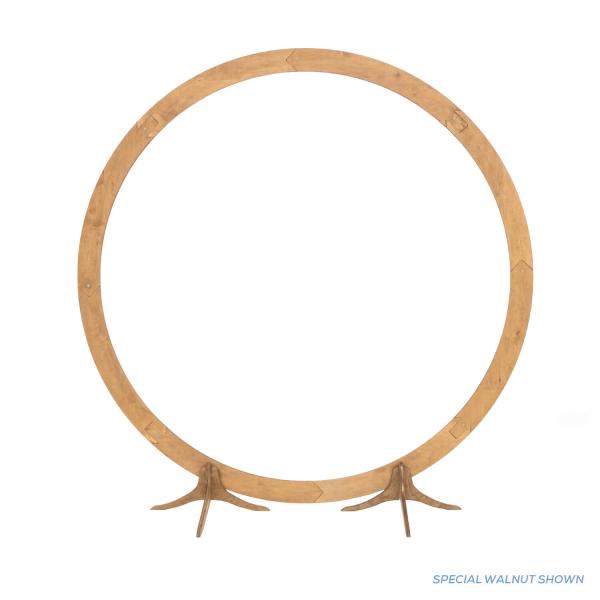 High Quality Wood Frame Circle Wedding Arch - Choose your Size
