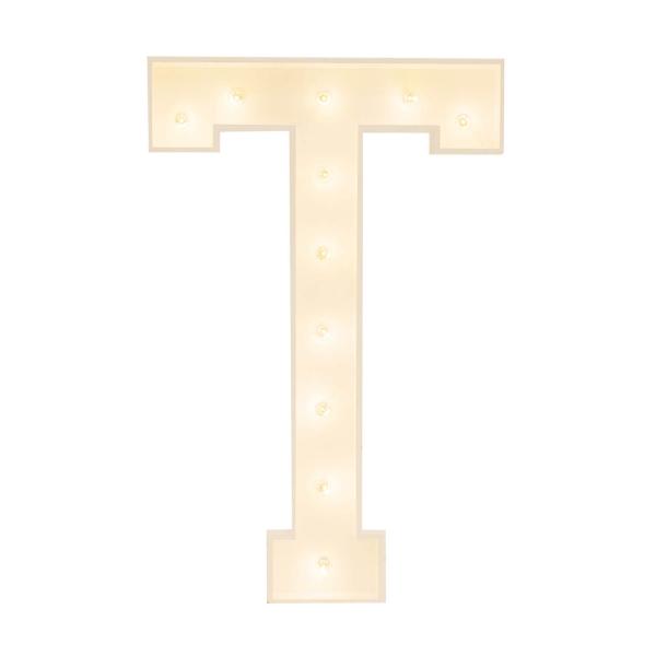 Traditional Wood Marquee THE