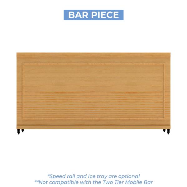 Collapsible Modular Two Tier Bar - Designed in Layout Sets