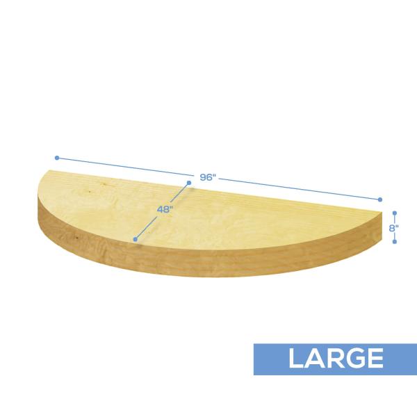 Stackable Half Circle Mini Stage Set