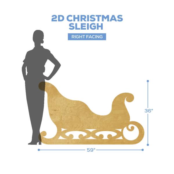 Large Christmas Sleigh