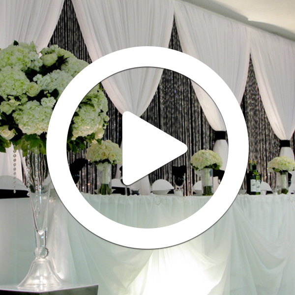 Two Tone Curtain Backdrop - Instructional Video