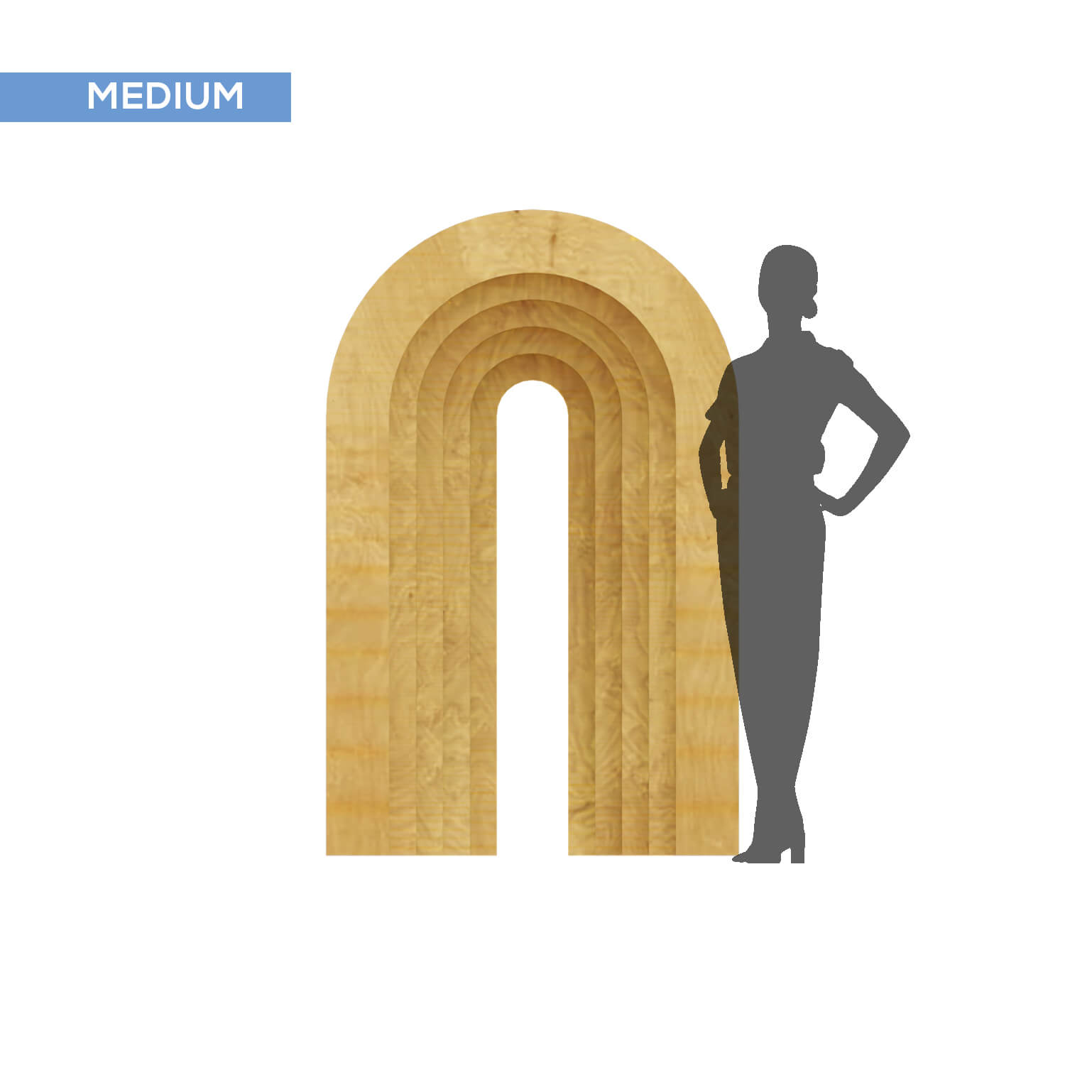 Collapsible 3D Ridge Arch - Select Your Size!