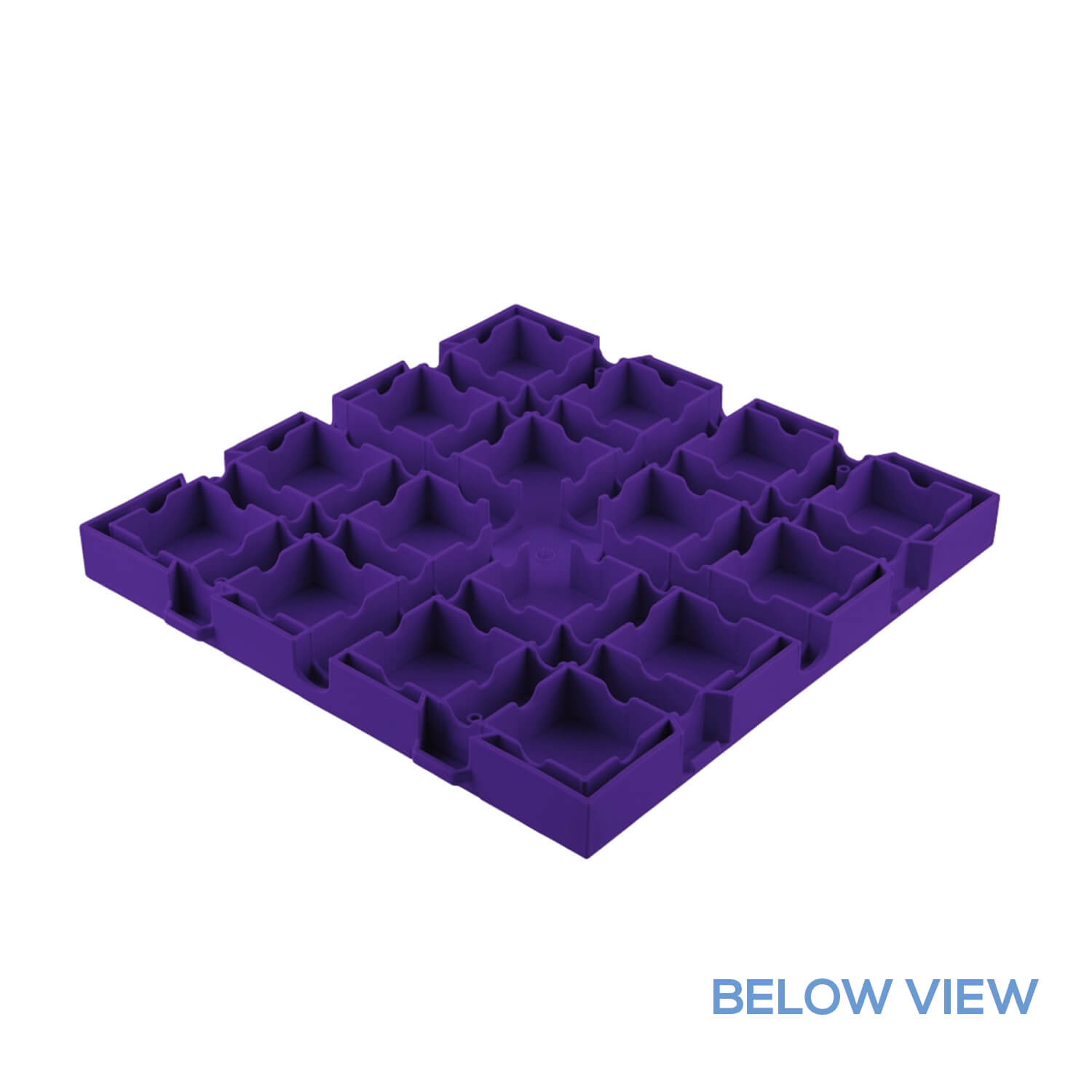 Purple EverBase Flooring - Solid Top Version (EBF1-ST) Complete Floor Kit - Choose your Size!