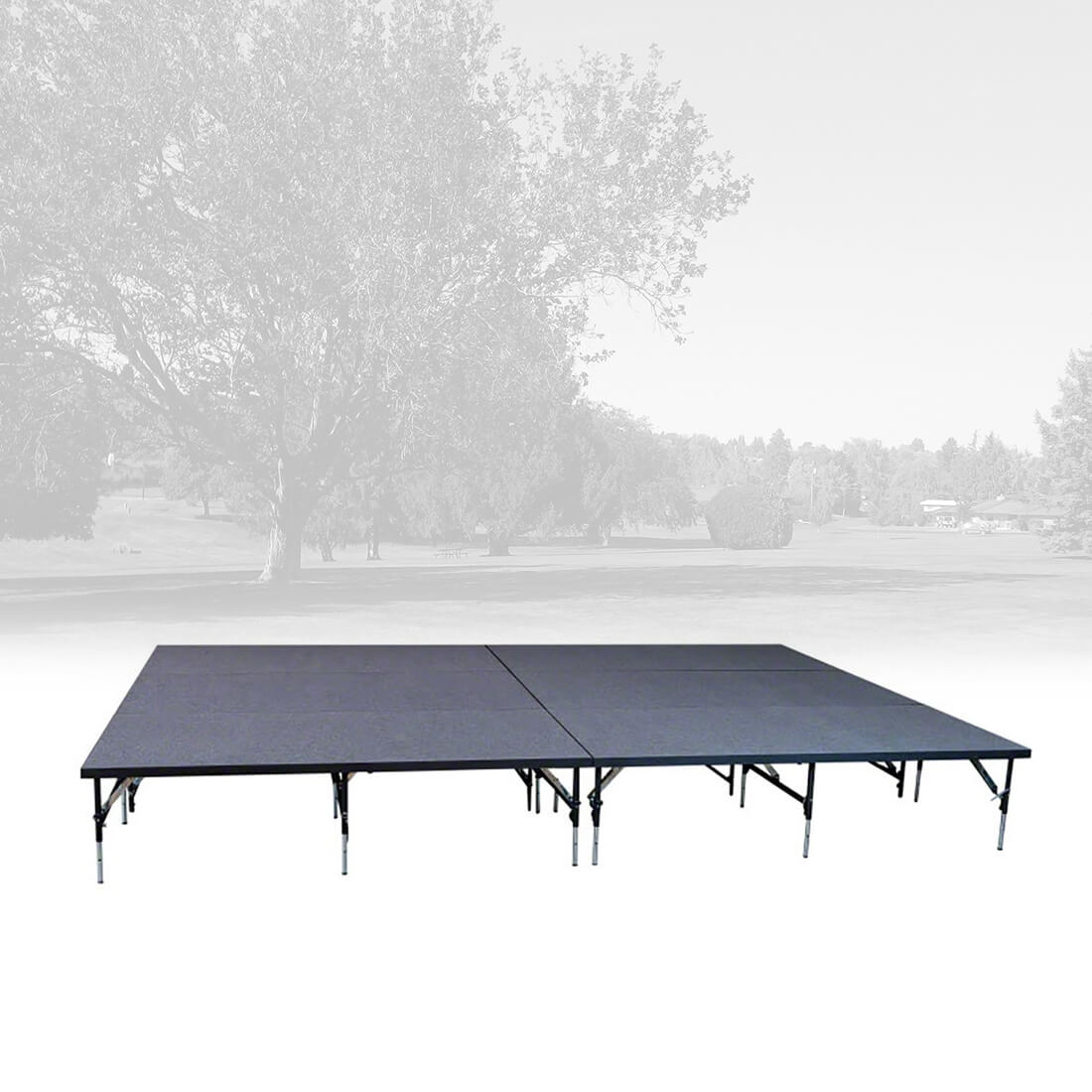 Adjustable 24 to 32 QuickLock Stage System - Industrial Finish (12 pcs ...