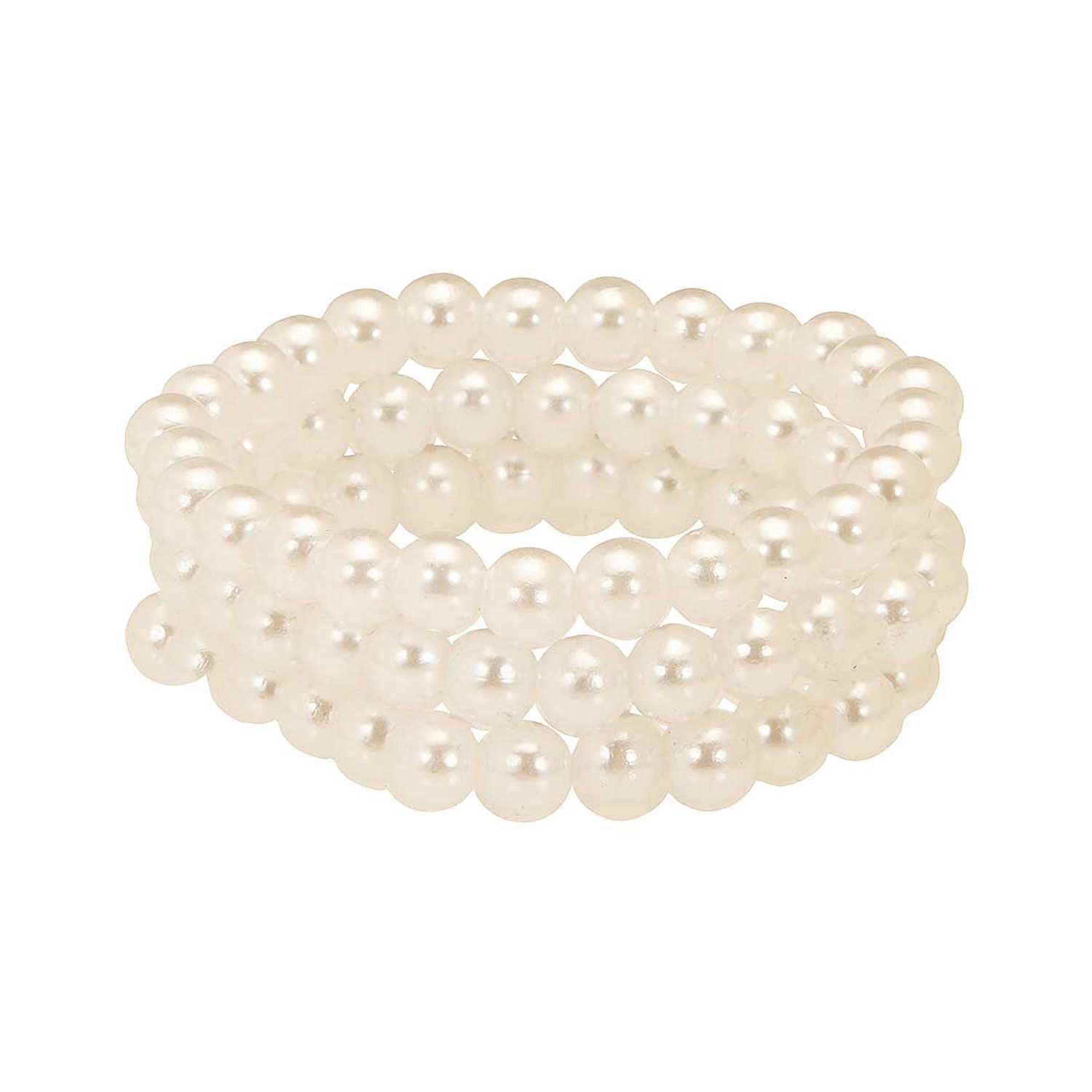 OASIS Handy Pearl Wristlets Narrow - Ivory - 1/Pack