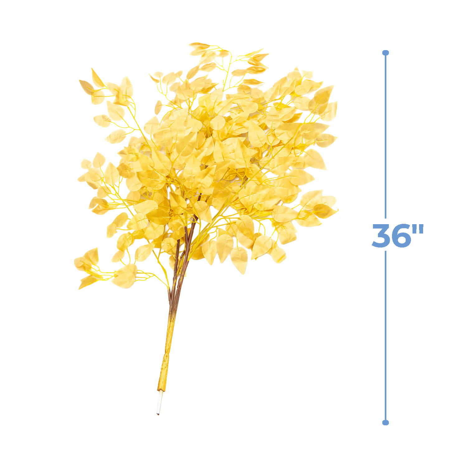 Artificial Gold Leaf Branch — Gold | Interchangeable Branch for ModTree ...