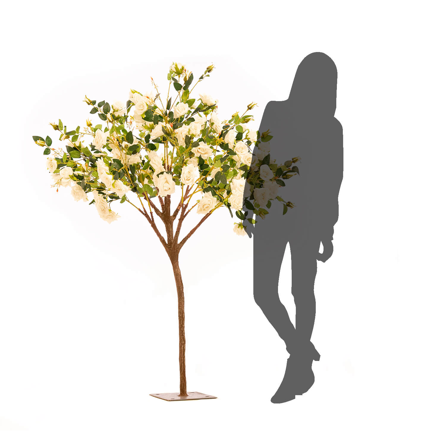 5FT Rose Bush Tree - Floor or Grand Centerpiece - 8 Interchangeable ...