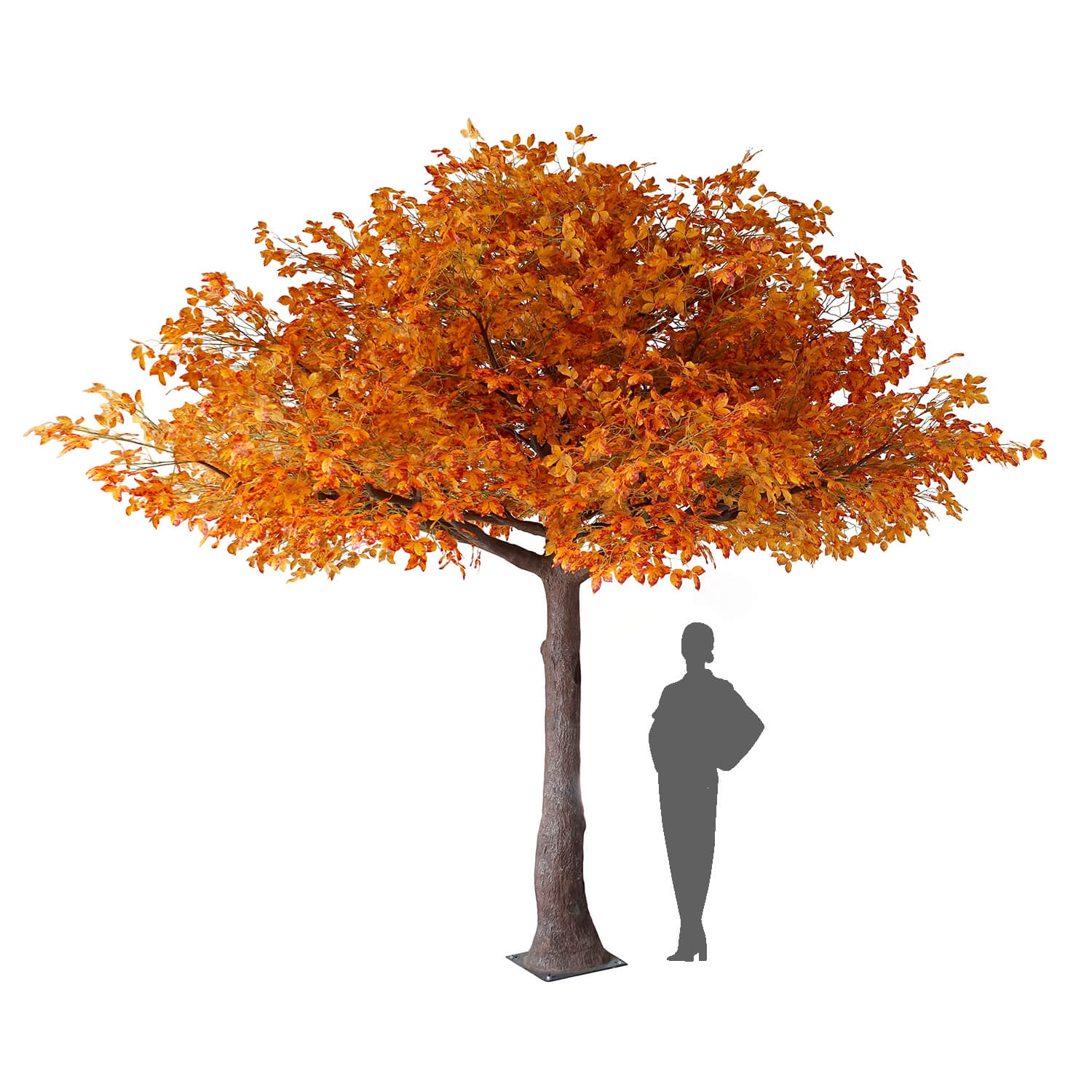 HUGE LUXE 13ft Fake Fall Autumn Leaf Tree - 150 Interchangeable ...