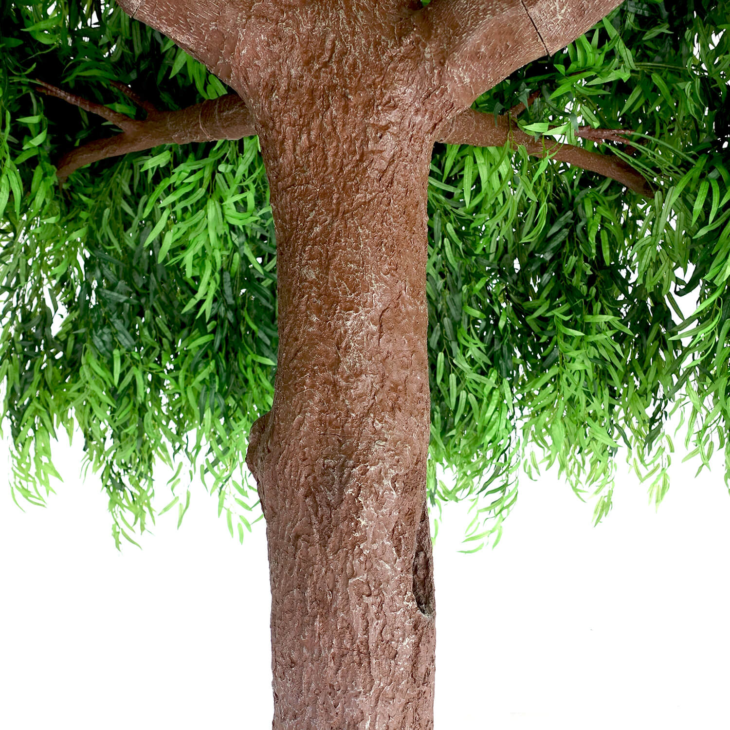 HUGE LUXE 13ft Fake Green Willow Tree - 150 Interchangeable Branches ...