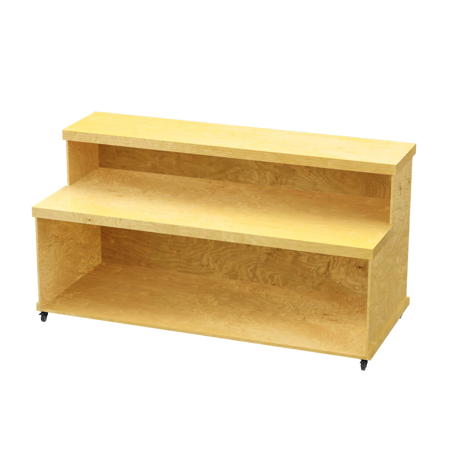 Collapsible 2 Tier Mobile Bar with Base - Choose your Size!
