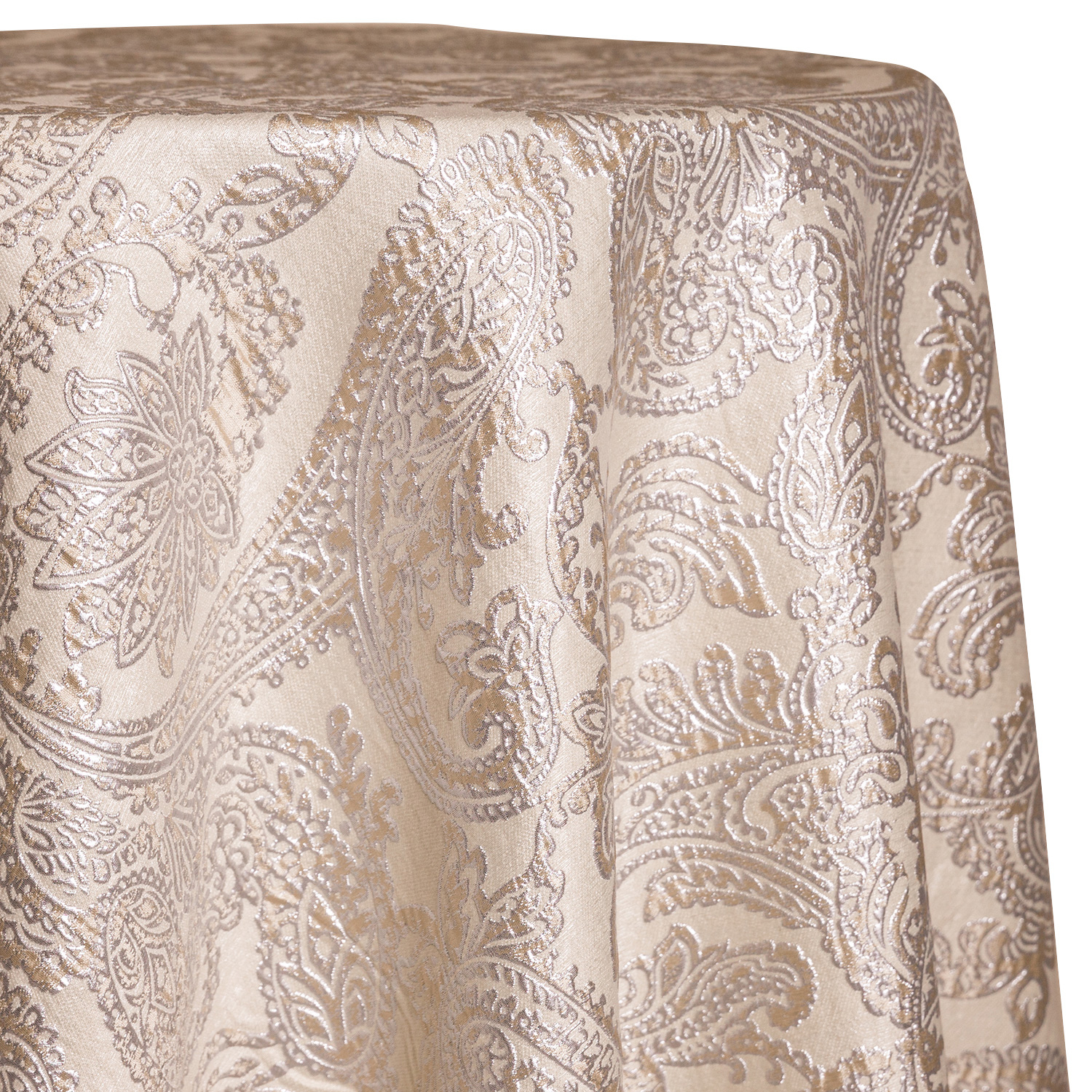 Ivory - Martinique Designer Tablecloths - Many Size Options