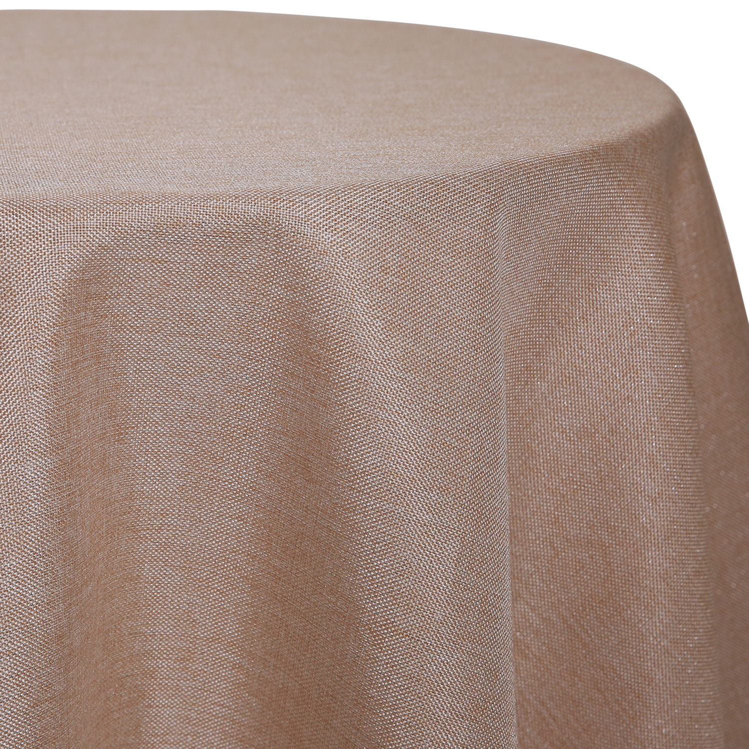 Natural - Designer Glitz Linen Broad Tablecloth by Eastern Mills - Many ...